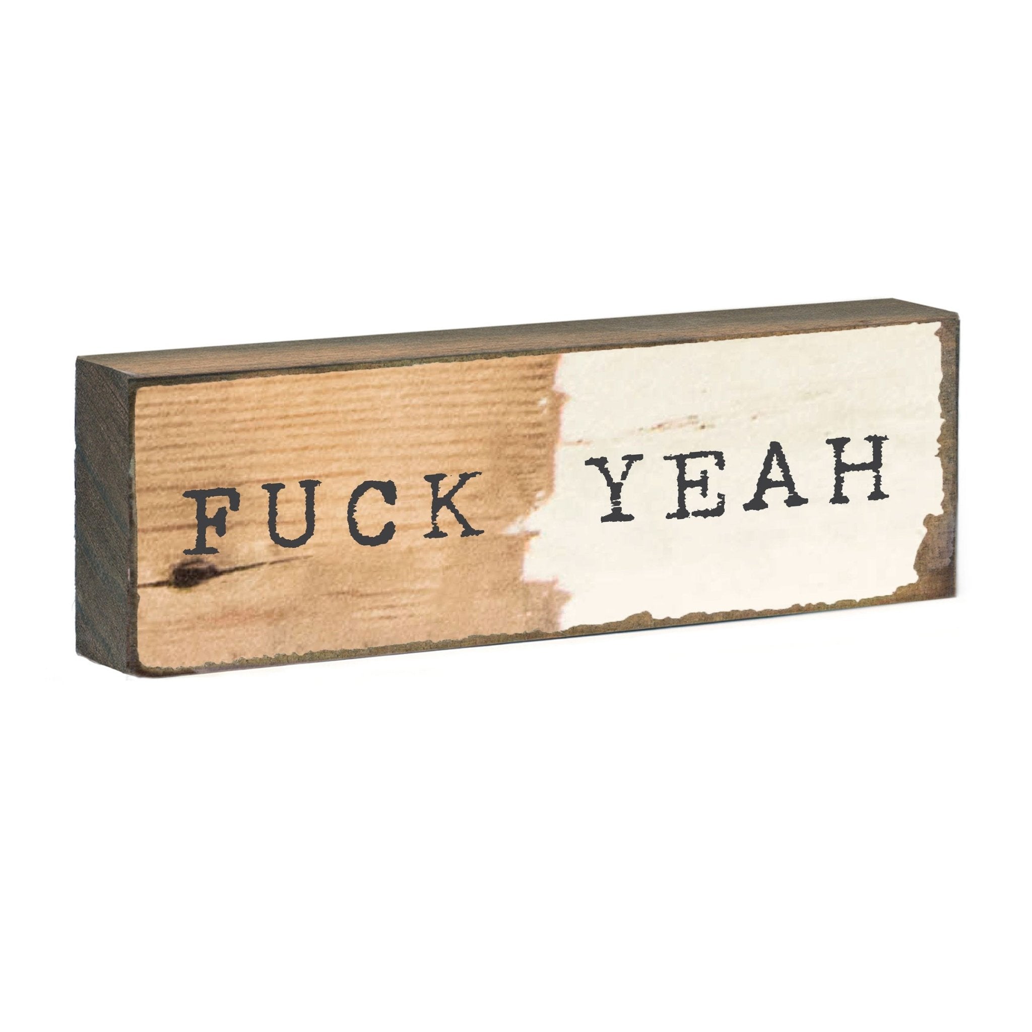 Fuck Yeah - Handmade Timber Bit – Cedar Mountain Studios
