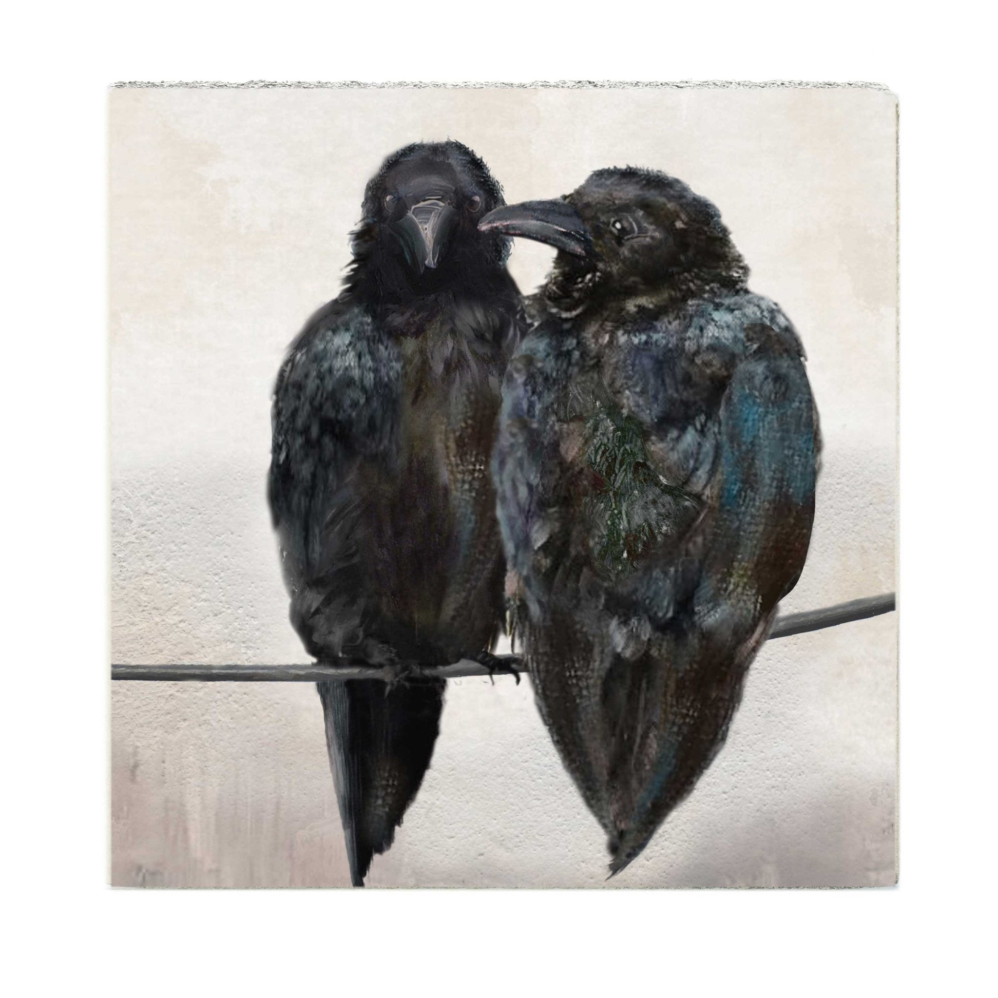Crows Together Art Block | Cedar Mountain Studios