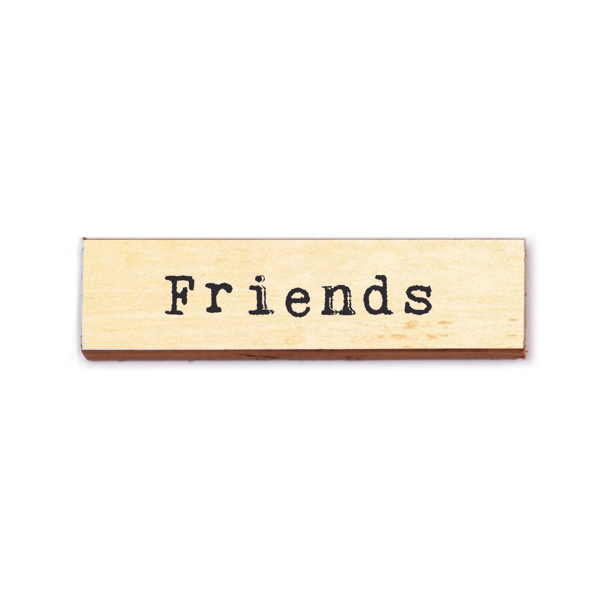 Friends | Handmade Fridge Magnet Cedar Mountain Studios