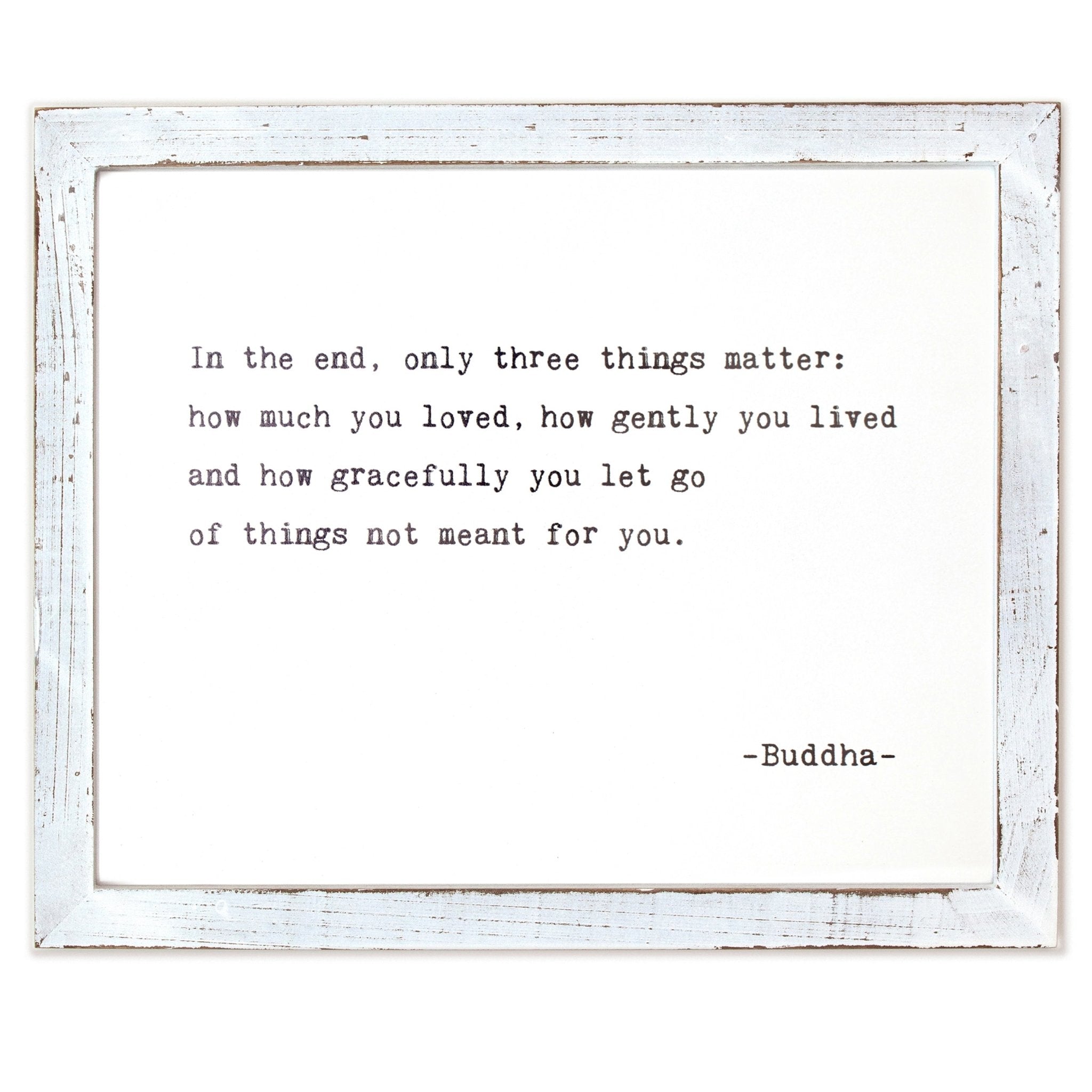 Framed Words - Handmade Home Decor, Inspirational Quote – Cedar ...