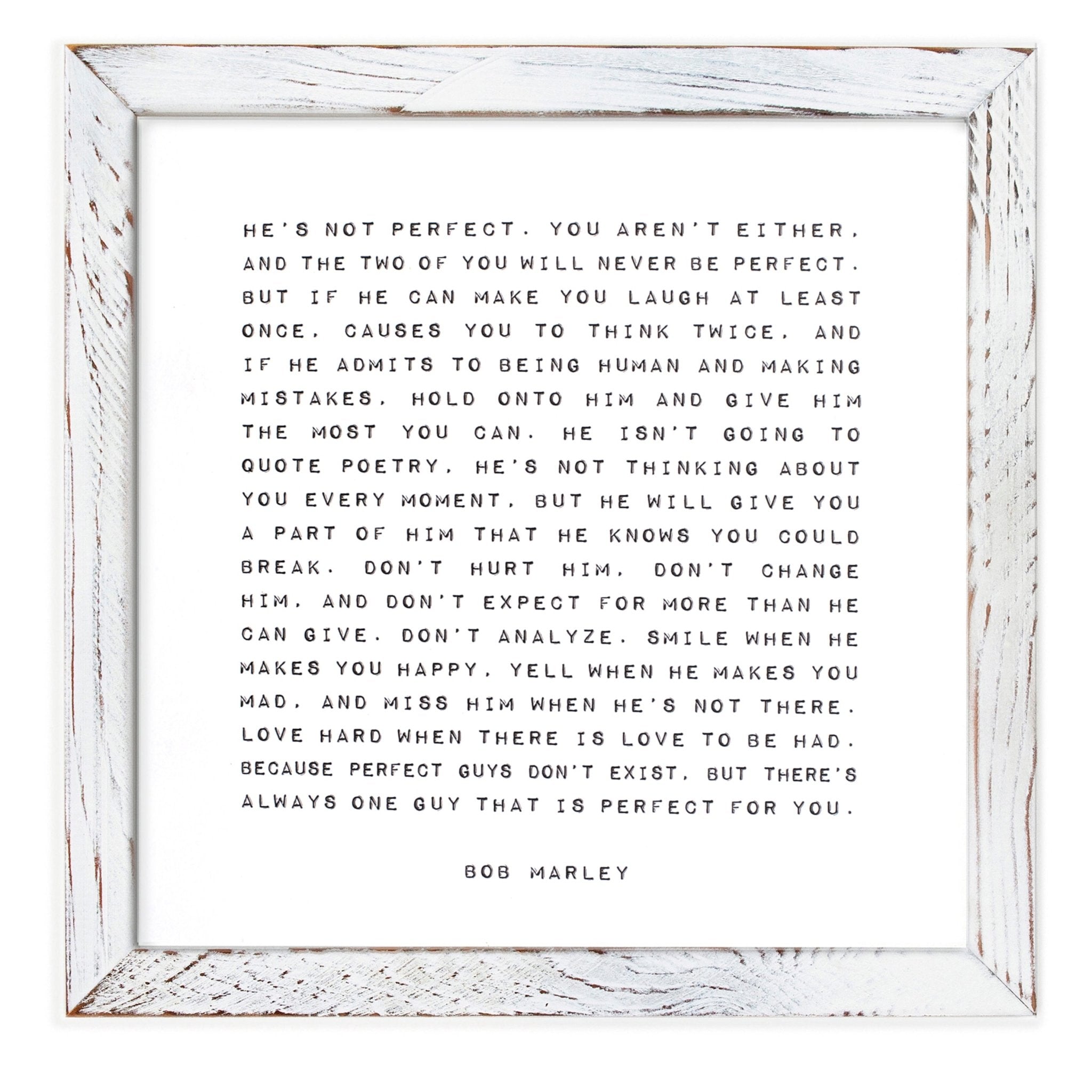 Framed Words - Handmade Home Decor, Inspirational Quote – Cedar ...