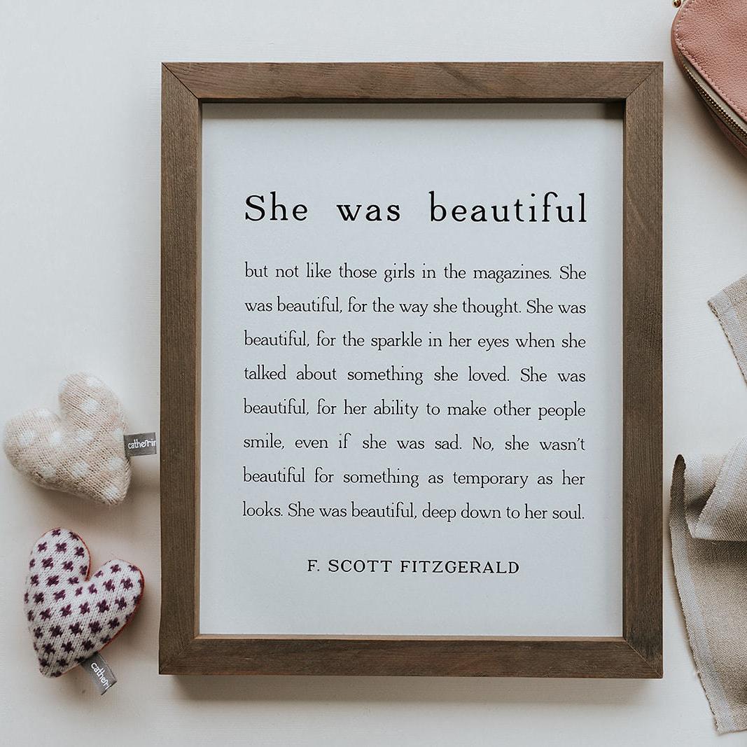 Framed Words - Handmade Home Decor, Inspirational Quote – Cedar ...