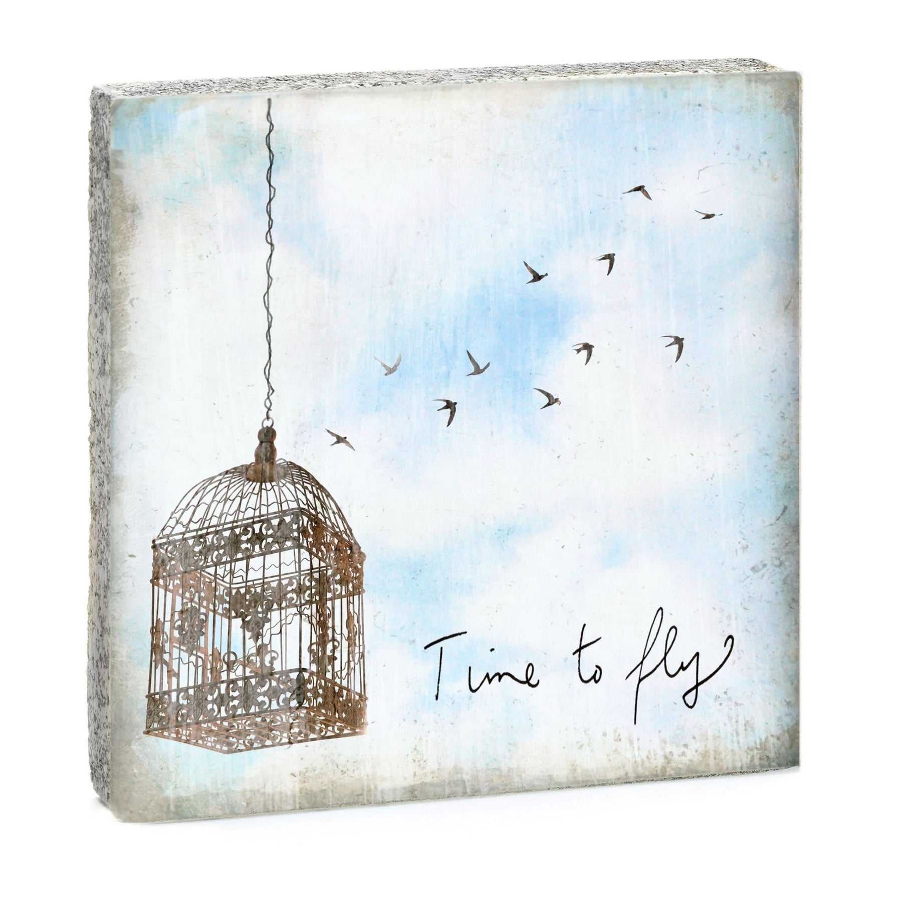Time to Fly Art Block | Cedar Mountain Studios